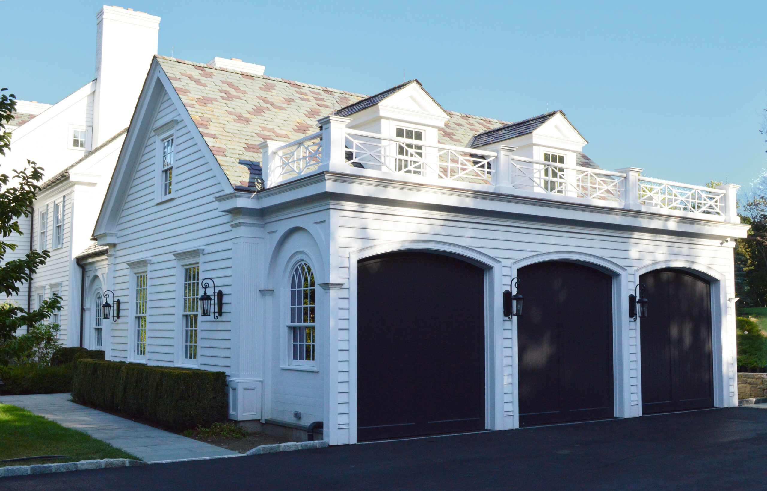 Neo-classic Portico - Allen Ross Architecture